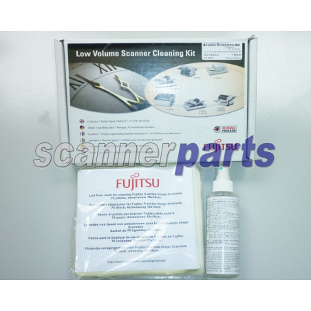Fujitsu Scanner Cleaning Set SC-CLE-LV for Fujitsu Low Volume Scanner